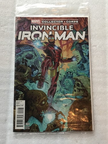 Marvel Collector Corps Exclusive Invincible Iron Man Variant Edition ...