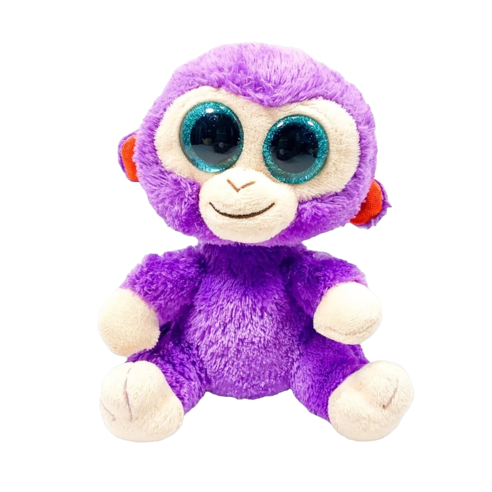 Ty Beanie Boos Grape Monkey Purple Plush 6in Stuffed Animal Toy 2015 | eBay
