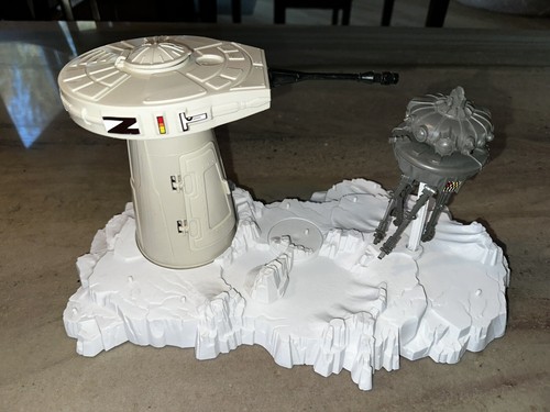 Vintage Star Wars Hoth Turret & Probot action figure Playset COMPLETE ...