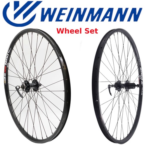Weinmann XM280 29" Black Disc Front & Rear Mountain Bike Clincher Wheel ...