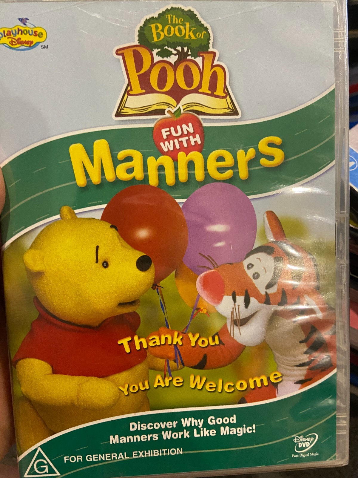 Playhouse Disney The Book Of Pooh Dvd