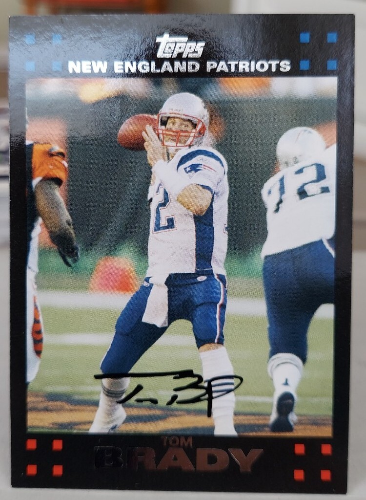 2007 TOPPS FOOTBALL TOM BRADY #28 PATRIOTS ALL TIME GREAT C | eBay