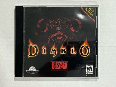 Diablo 1 For Windows 95 VINTAGE PC CD-ROM Blizzard in Jewel Case ...