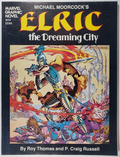 ELRIC: THE DREAMING CITY [MARVEL GRAPHIC NOVEL #2, P. Craig Russell] | eBay