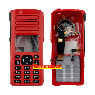 Red Replacement Housing Case Fits For XPR7550 DP4800 Radio With Speaker ...