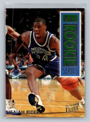 1993 Ultra Isaiah Rider #12 Basketball Minnesota Timberwolves | eBay