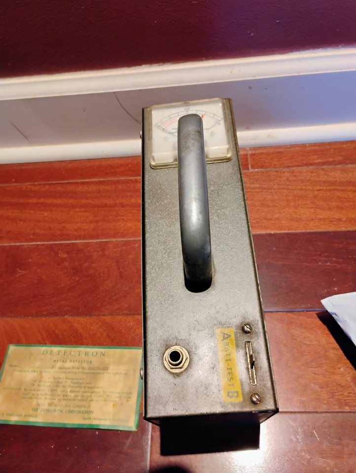 Vintage Detectron Model 27 Vacuum Tube Detector Untested | eBay