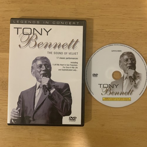 Tony Bennett The Sound of Velvet 17 Classic Performances Music DVD ...