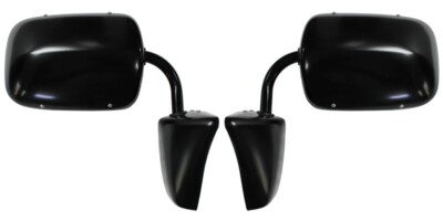NEW Black Steel Side View Mirror Set / For 1973-1987 Chevy C/K Pickup ...