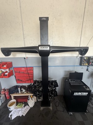Hunter Hawkeye Elite TD Electric Lift Wheel Alignment System | eBay UK