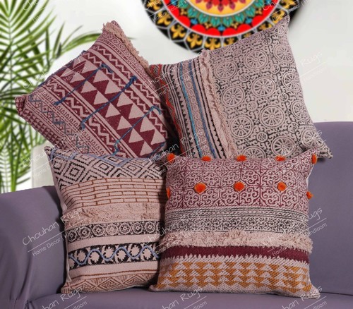 4 Set of Christmas Pillow Covers 18X18 Inch Farmhouse Throw Pillow ...