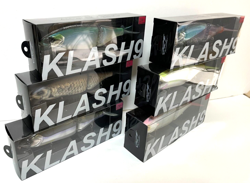 DRT KLASH 9 KLASH9 Low Float 4oz Low class Big Swimbait choose a color ...