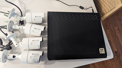 Amcrest Qcam Security Cameras (3)and Recorder Camera: IP3M952E Recorder ...