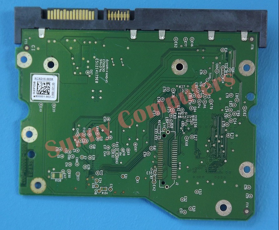 WD Hard Drive SATA HDD PCB Circuit Logic Controller Board 2060-800001 ...