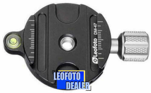 Leofoto DM-47 47mm QR Discal Clamp & Level Arca / Compatible for Tripod ...