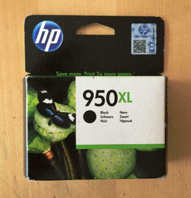 Genuine HP 950 XL Ink - BLACK / FOR PRO 8100 8600 8600+ (INC VAT) BOXED ...
