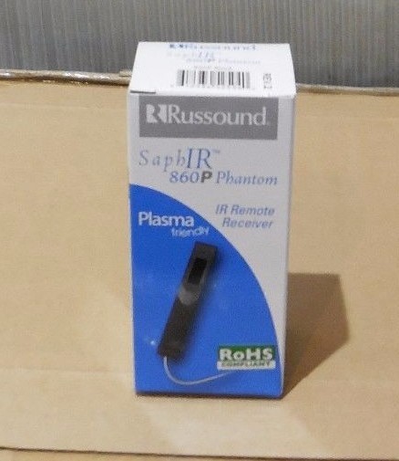 Russound 860P Phantom Phantom Plasma IR Infrared Receiver in Black | eBay