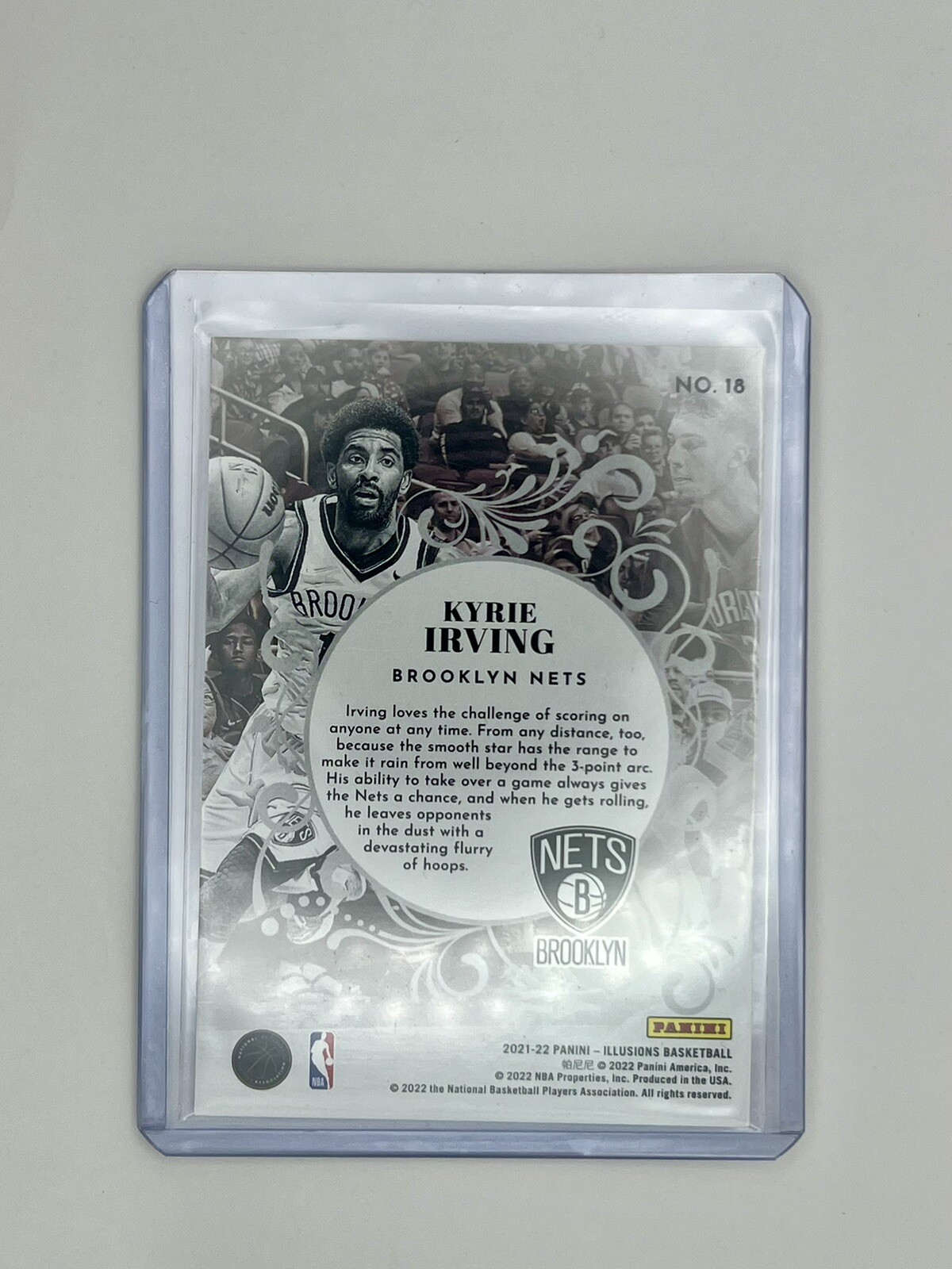 2021-22 Panini Illusions - King of Cards #18 Kyrie Irving | eBay