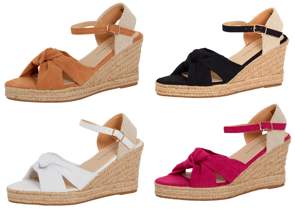 Open Toe Wedges Skechers Beverlee WHT White Womens Wedge Sandals