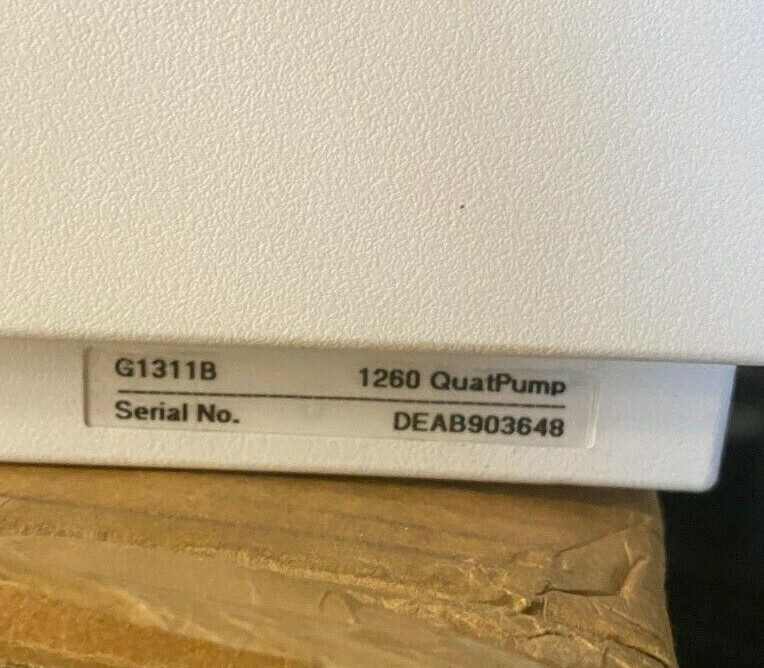 Agilent Technologies 1260 G1311B QuatPump | eBay