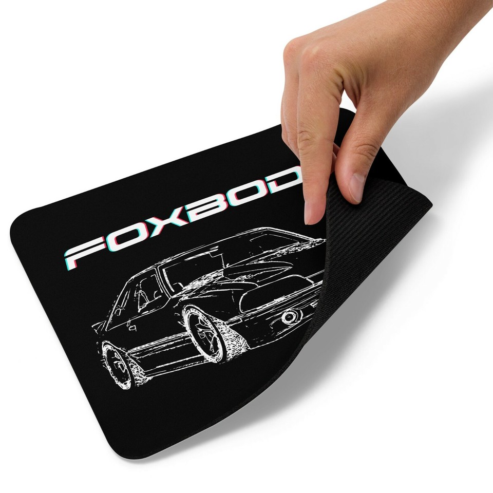 Third Gen Mustang Foxbody Fox Body Custom Line Art Mouse pad | eBay
