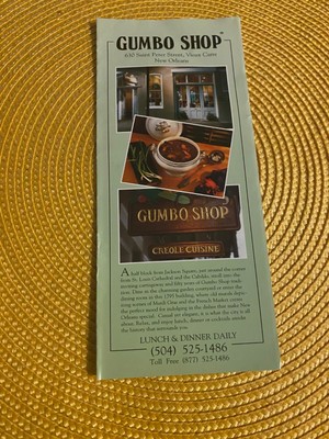 Gumbo Shop Flyer | eBay