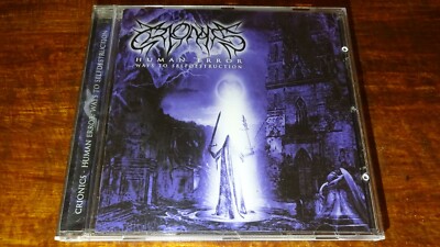 Crionics Human Error CD Melodic Black Death Metal Behemoth Emperor ...