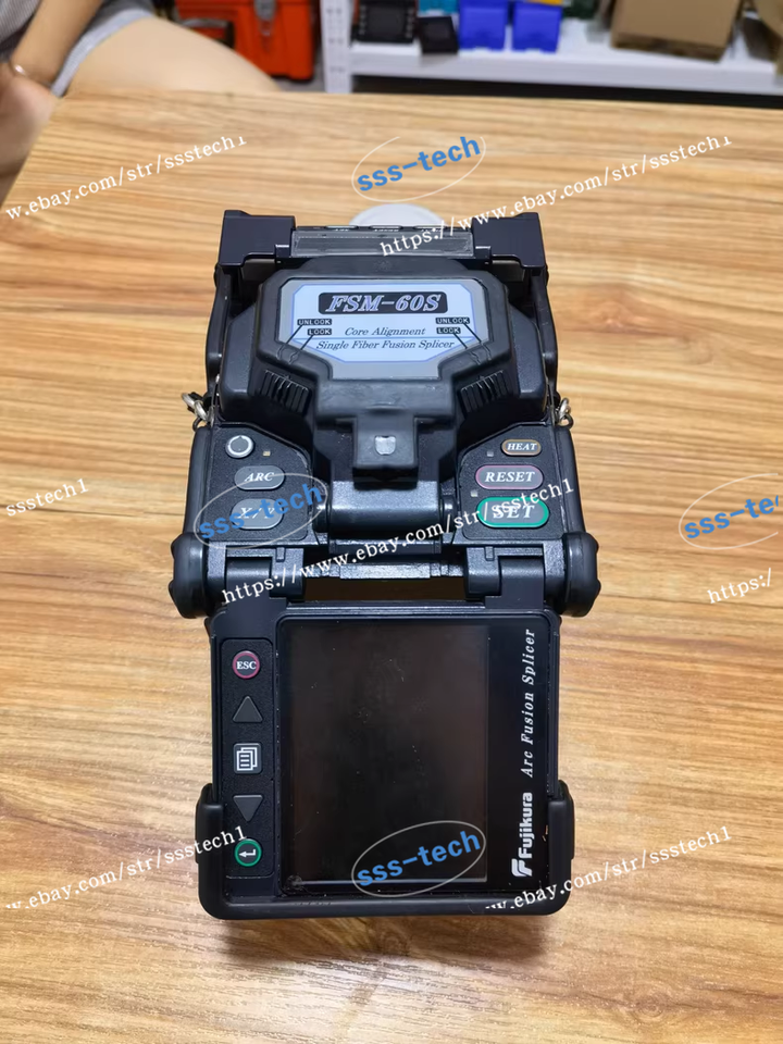 Fujikura FSM-60S Core Alignment Single Fiber Fusion Splicer#XJ | eBay