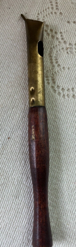 Vintage Tjanting Tool for Batik Draw Hot Wax on Fabric, Brass Wood ...