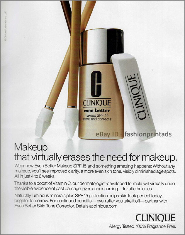 Clinique Magazine Ads