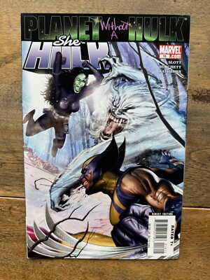 She-Hulk #16 Planet Without A Hulk • 2007 Marvel • Wolverine | eBay
