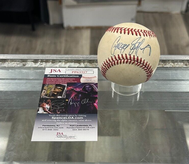 GREGG JEFFERIES SIGNED BALL BASEBALL JSA COA CERT AUTO AUTOGRAPH | eBay