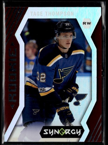 2017-18 Upper Deck Synergy Blue Tage Thompson Rookie #86 | eBay