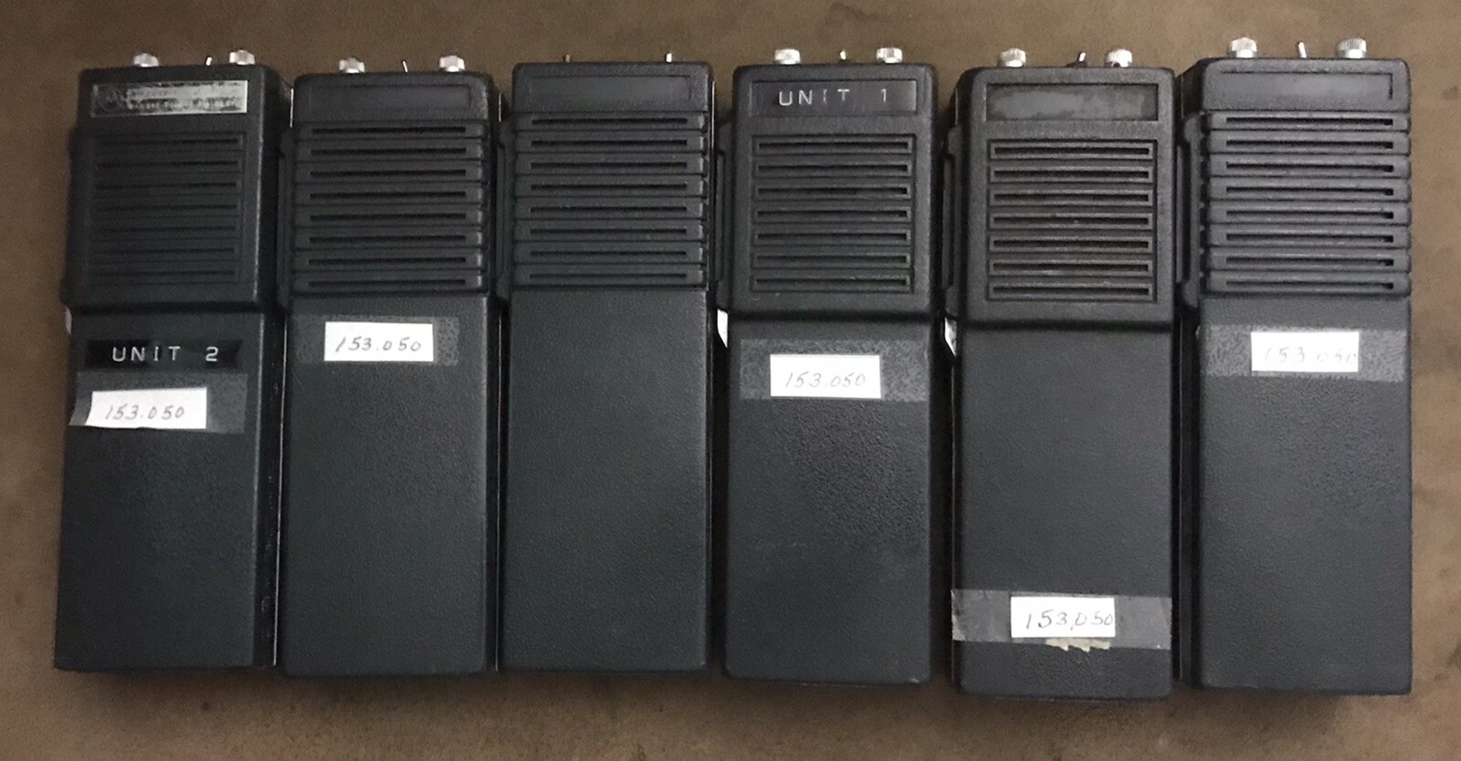Six Vintage Motorola HT220 Portable Radios 153.050 | eBay
