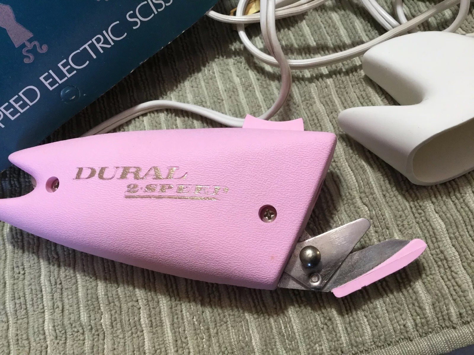 Vintage Dural 2 Speed Electric Scissors Vintage Scissors With Box Works ...