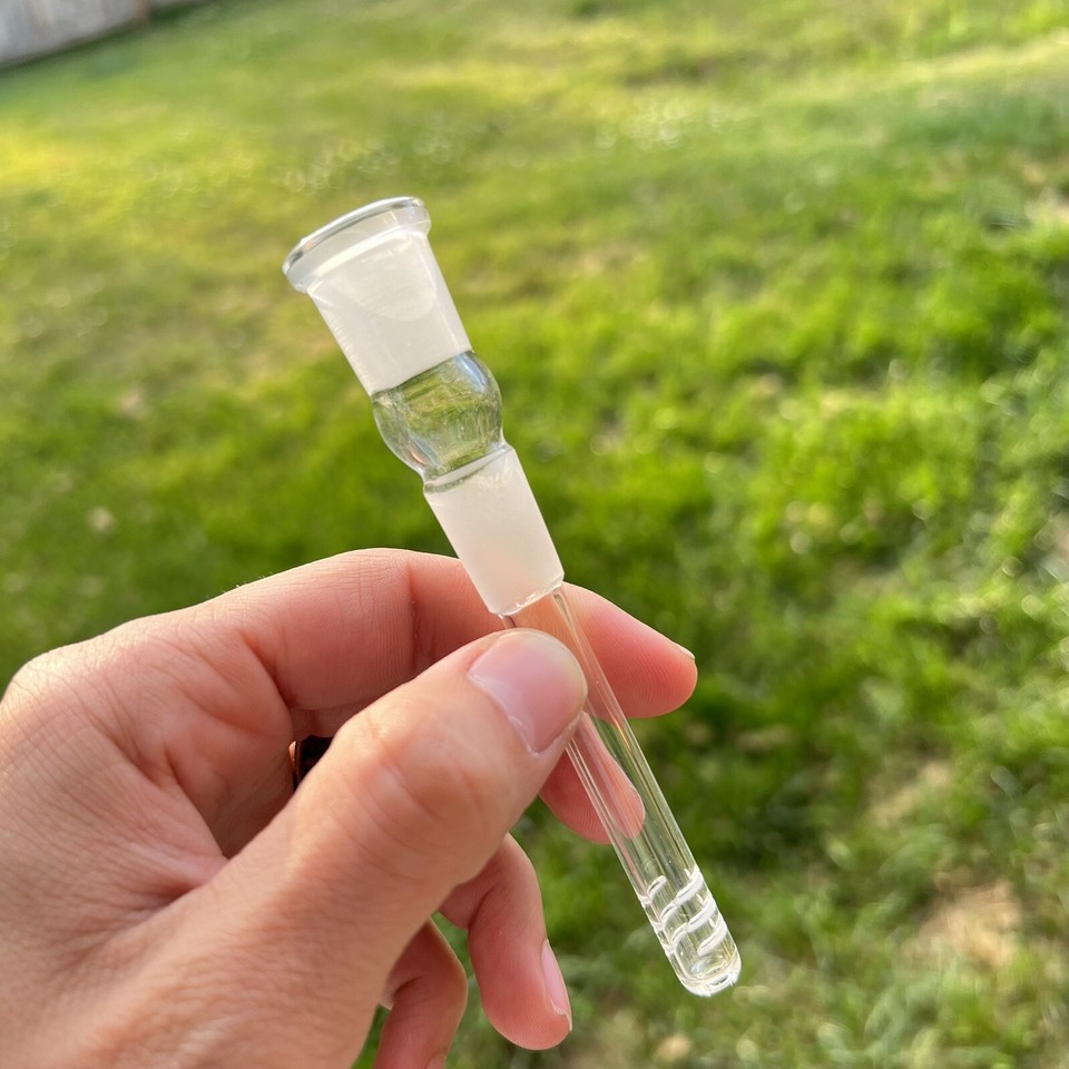 3” Glass Water Pipe Downstem Hookah Tobacco Bong Diffuser (14mm To 14mm ...