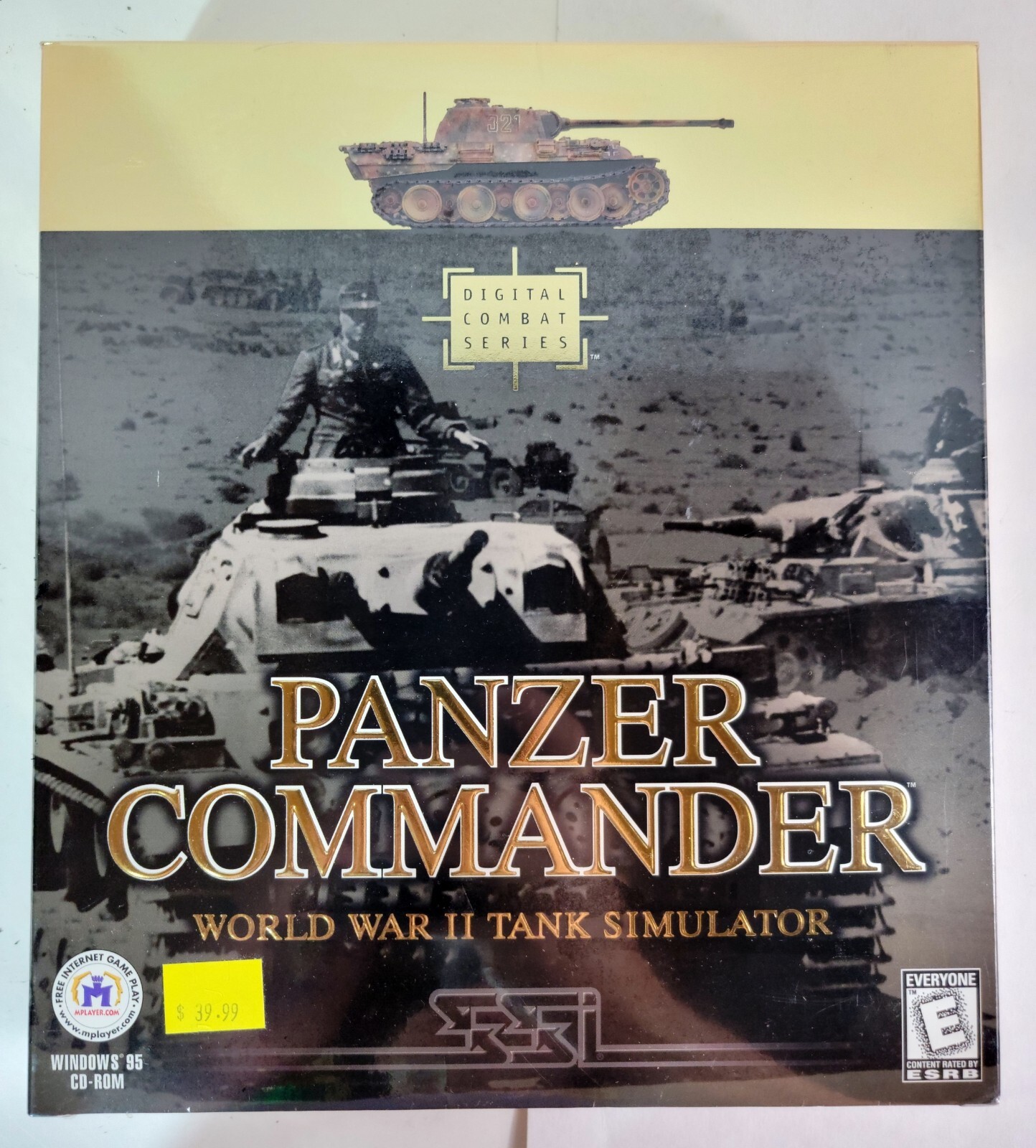 Panzer Commander World War II Simulator PC 1998 Tank Strategy Game ...