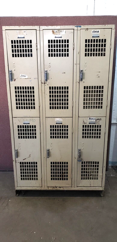 PENCO VINTAGE LOCKERS 6 COMPARTMENTS FULL METAL CONSTRUCTION | eBay
