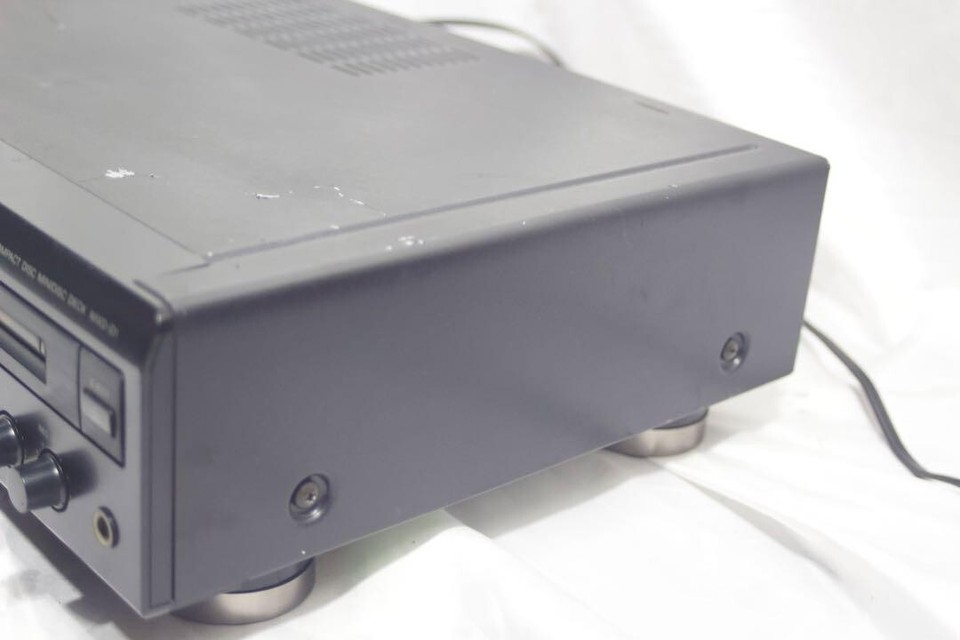 Sony MXD-D1 CD MD Player Double Deck Black All Function Tested w ...