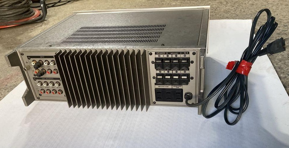 SONY TA-F5 Integrated Stereo Amplifier Silver Audio Equipment Vintage ...