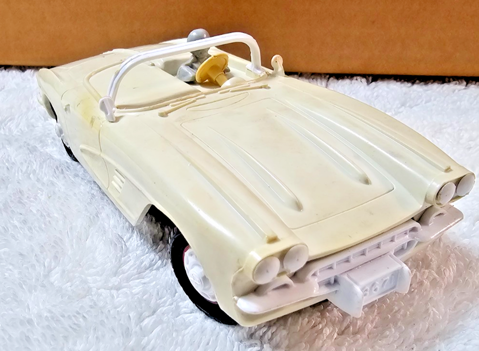 VTG American Flyer Auto-Rama Figure 8 Corvette Race Set #19080 Complete ...