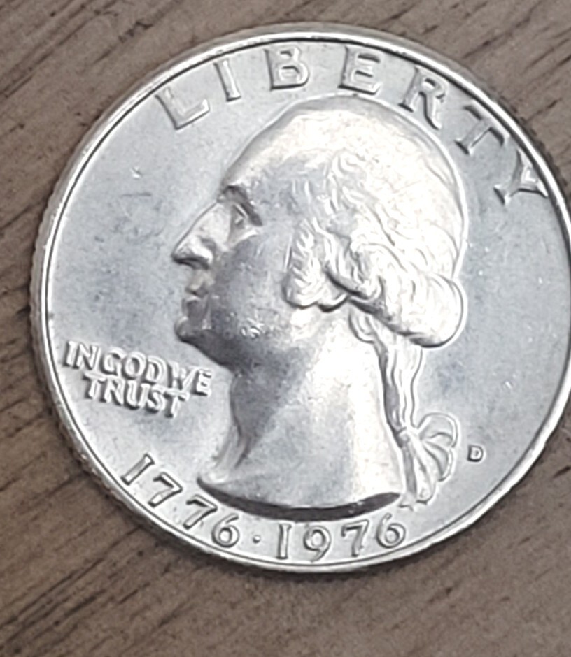 1976-D Bicentennial Quarter Double Die Obverse-Rpm | eBay