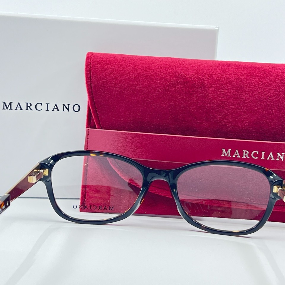 Marciano By Guess Eyeglasses GM0355 052 Black Tortoise Frame 52[]18 140 ...