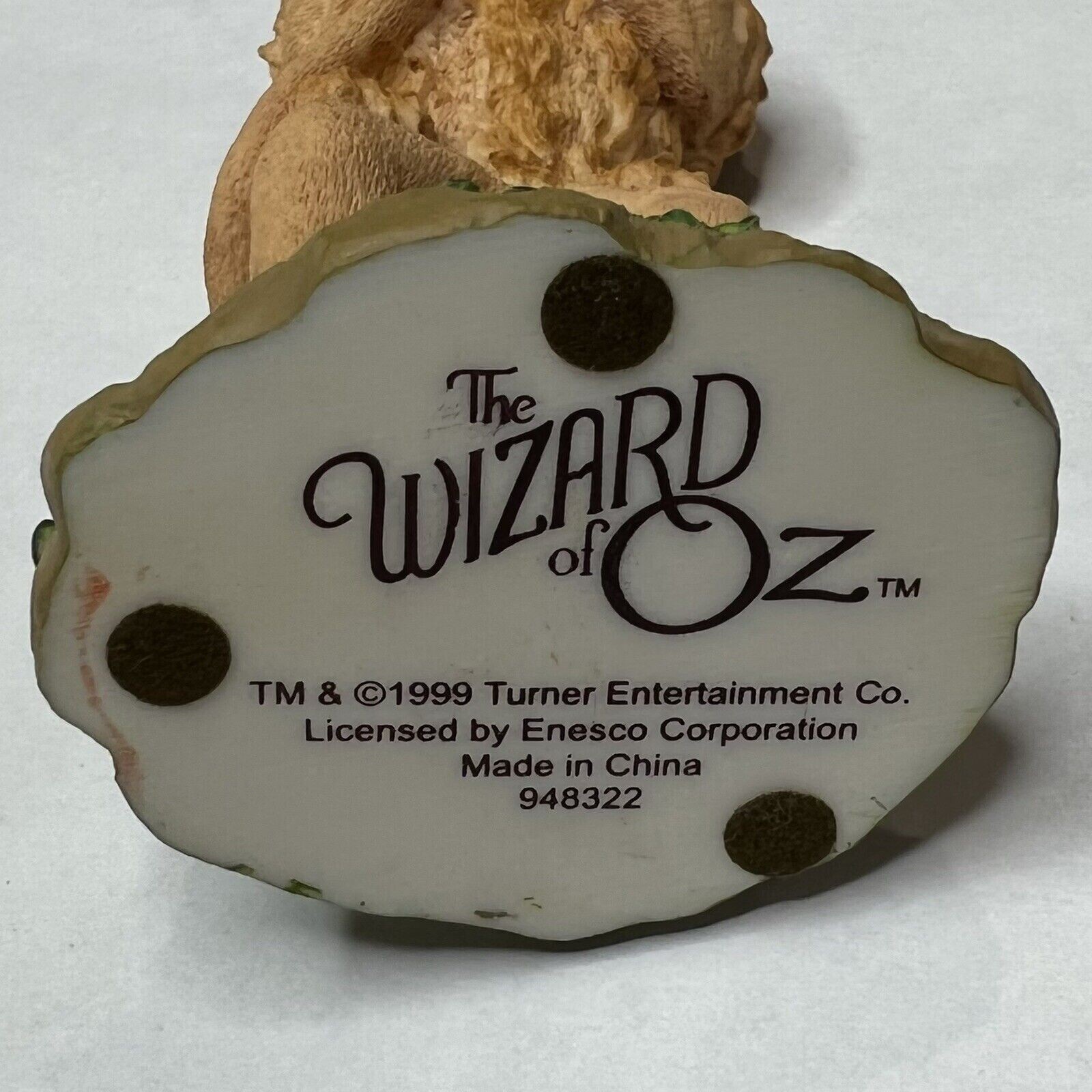 Vintage The Wizard of Oz Cowardly Lion 4” Figurine Trinket Decor Enesco ...