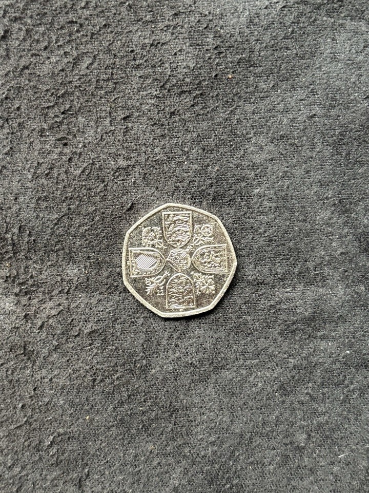 EXTREMELY RARE, King Charles III 50p 2022 King Charles III 50 pence ...