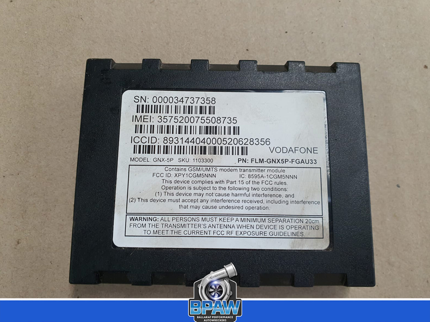 Ford FG ZR6 module vodafone | eBay