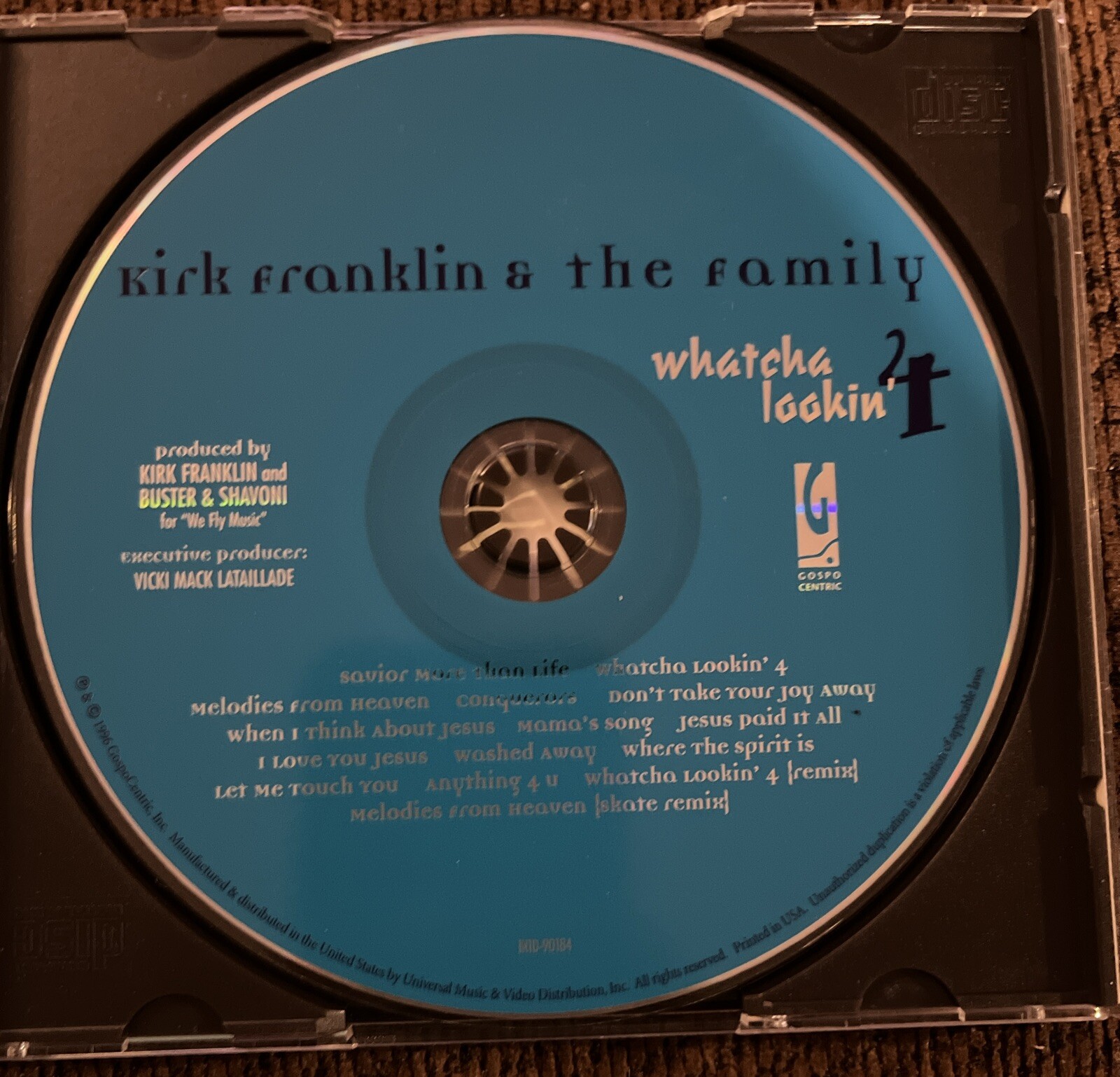 Whatcha Lookin 4 - Audio CD By Kirk Franklin & Family - Good Condition ...