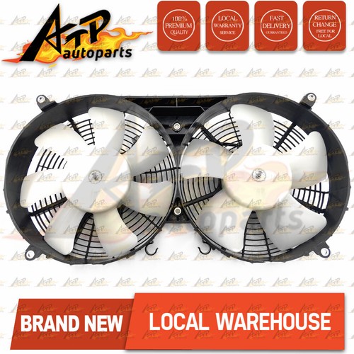 Dual Radiator Cooling Fans for Toyota HiAce KDH200 TRH201 TRH KDH 2005 ...