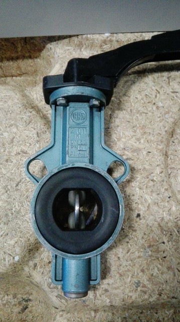 Keystone Absperrschieber Klappe Edelstahl Optiseal 14-102 Pn10 / Dn100 ...