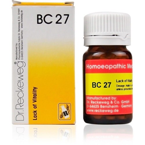 Dr. Reckeweg Bio-Combination 27 (BC 27) Comprimés MÉDECINE ...